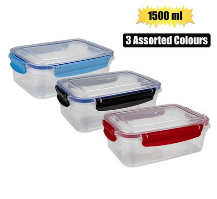 CLIP LOCK CONTAINER 1.5L – Wholesale-za