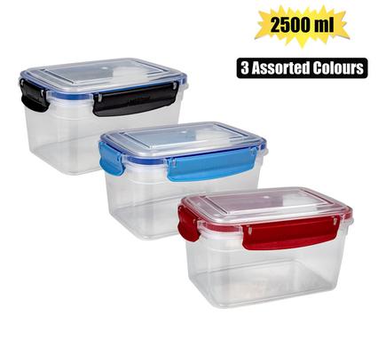 CLIP LOCK CONTAINER 2.5L – Wholesale-za