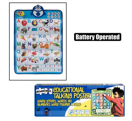 EDUCATIONAL TALKING POSTER – Wholesale-za