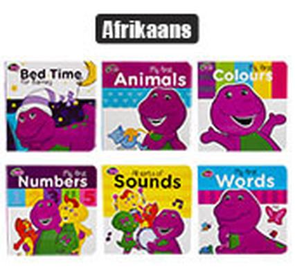 AFRIKAANS EDUCTIONAL BOOK BARNEY ASSORTED – Wholesale-za