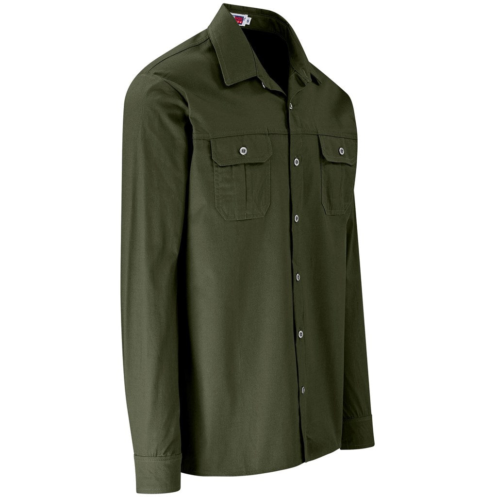 Mens Long Sleeve Safari Shirt – Wholesale-za